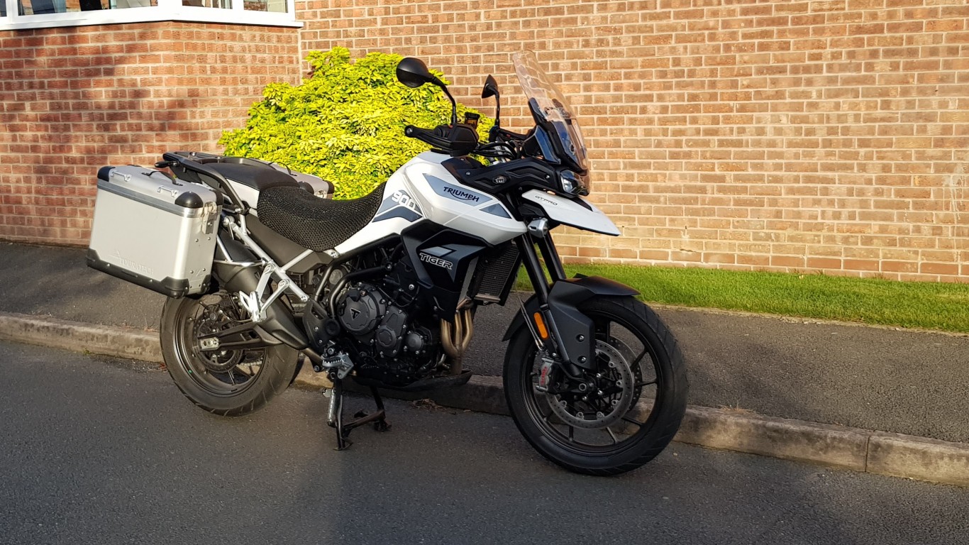 TOURATECH PANNIER RAILS AND PANNIERS FOR 900 - Accessories and Products ...