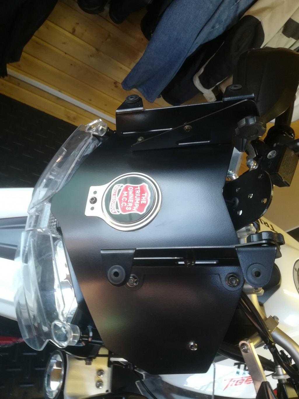 Sat Nav mount with a Madstad Screen - Sat Navs, Intercoms, Cameras, and ...