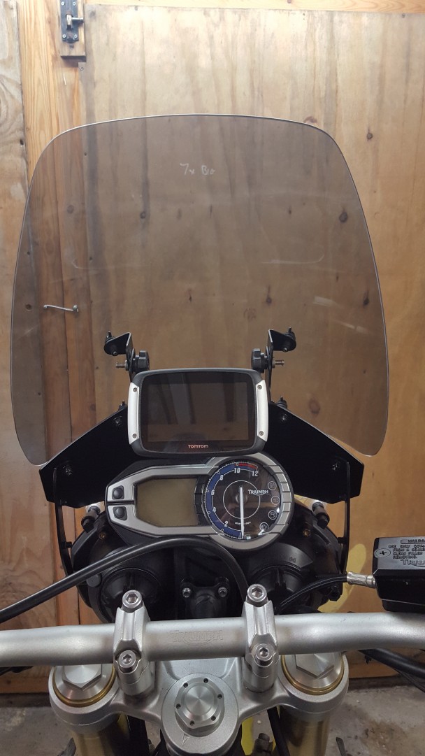 Which sat nav mount for a bike with a Madstad screen? - page 2 - Tiger ...